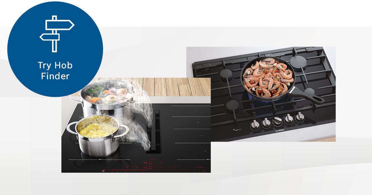 Hob Finder: Easily Find the Right Appliance | Bosch