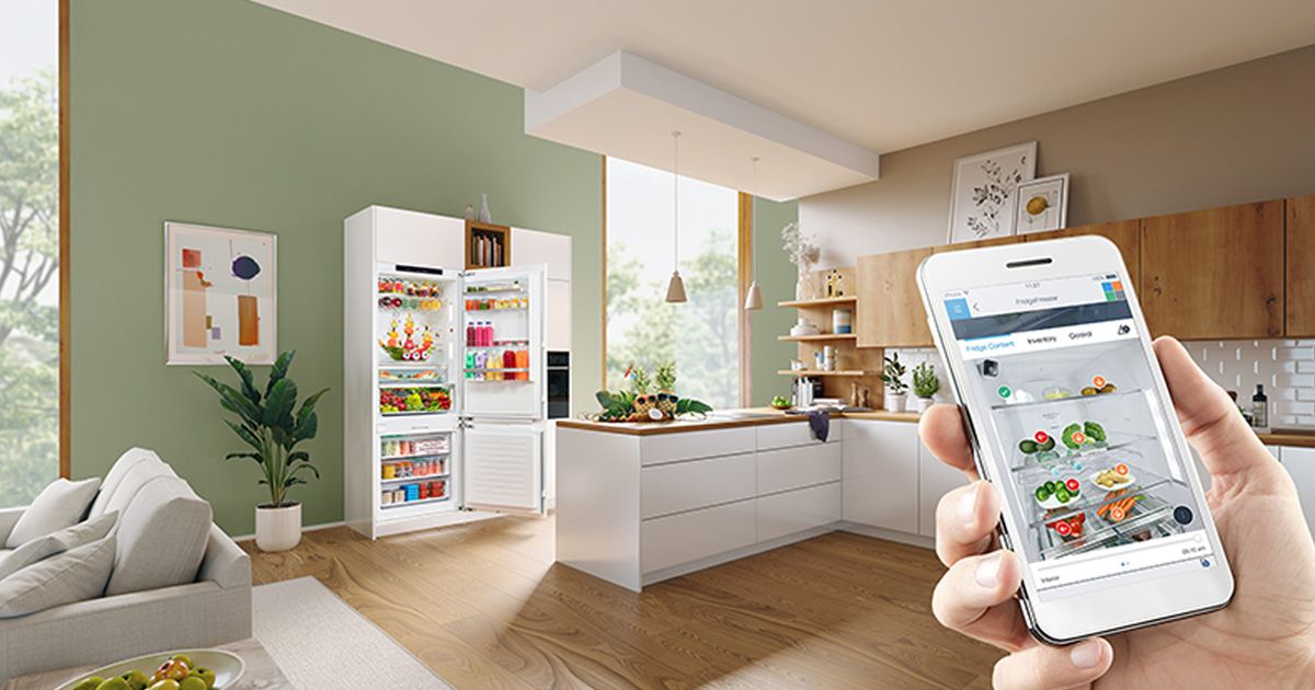 Internet Connected Smart Fridges & Freezers | Home Connect | Bosch IE