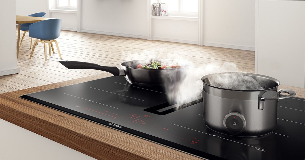 Kochfeld mit Dunstabzug: Quick Start Guide | Bosch AT