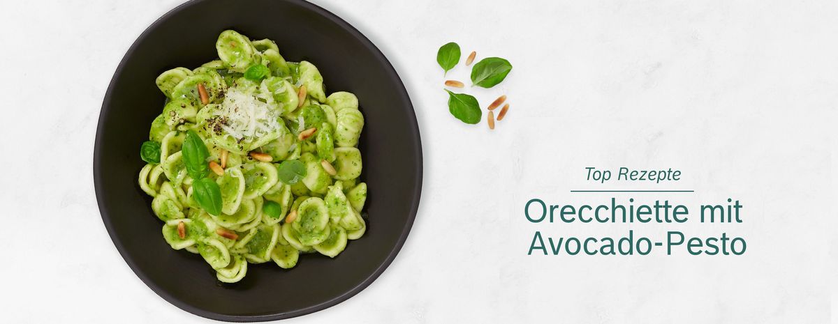 Orecchiette mit Avocado-Pesto | Bosch AT