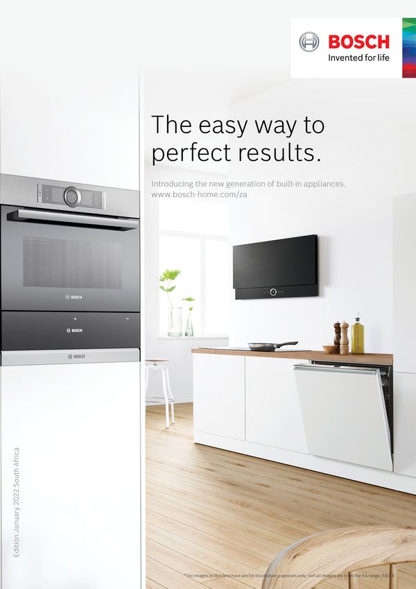 Bosch Home Appliances Brochures and Pricelists