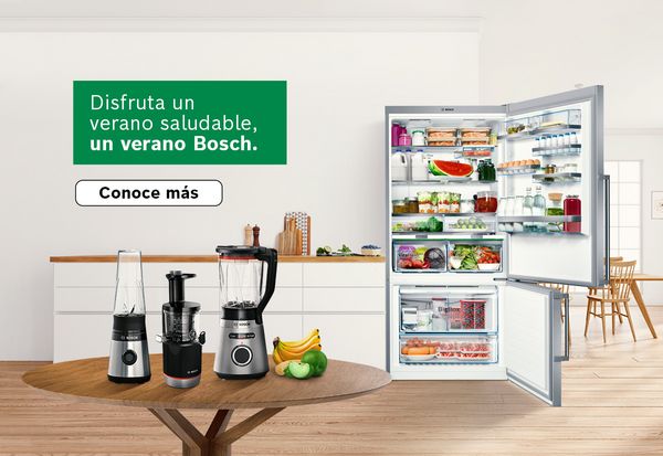 Electrodomésticos Bosch: experiencia, calidad, seguridad y precisión.