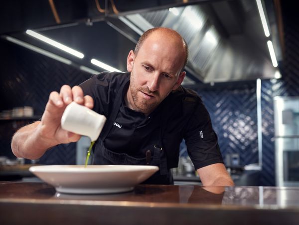 Art on a plate with Chef Simon Levy | Gaggenau