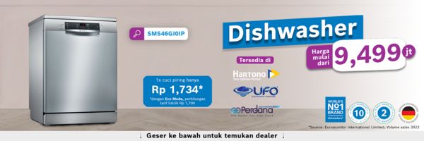 Bosch Dishwasher Surabaya Promotion | Promotions