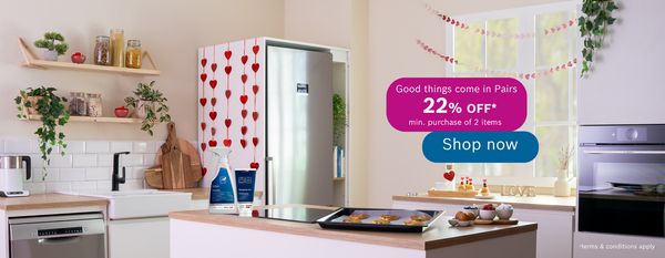 Bosch home appliances: experience quality, reliability and precision.