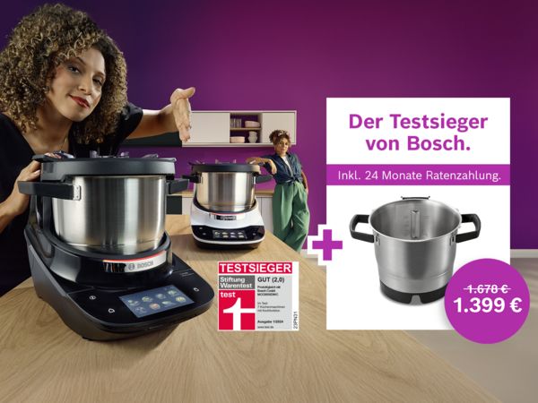 Cookit - Die Funktionen des Testsiegers. | Bosch