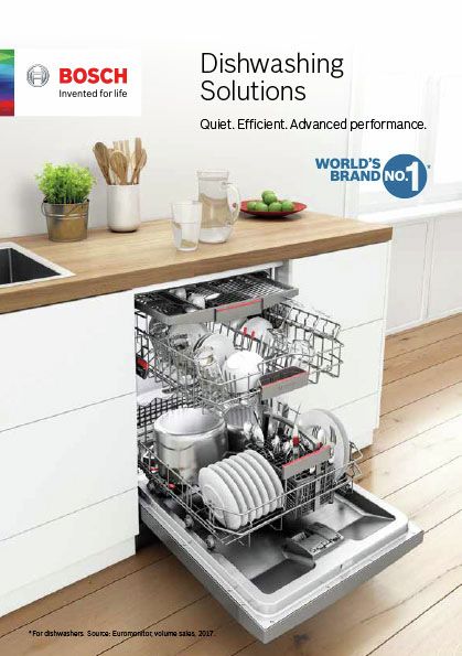 Home Appliance Brochures - Bosch Home Appliances
