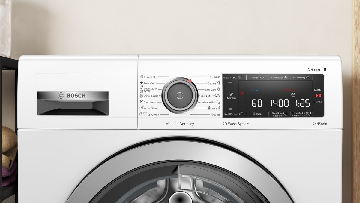 WAV28M00BY Spredu plnená práčka | BOSCH SK