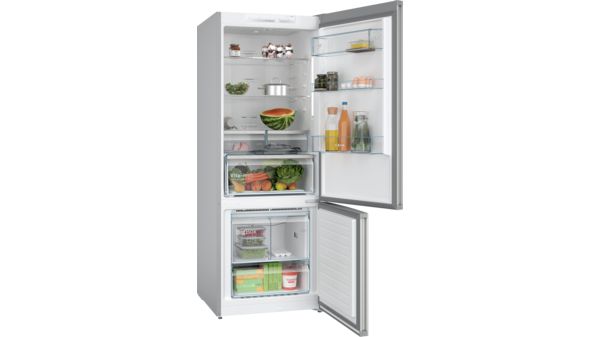 KGN55VI2E9 free-standing fridge-freezer with freezer at bottom | Bosch EG